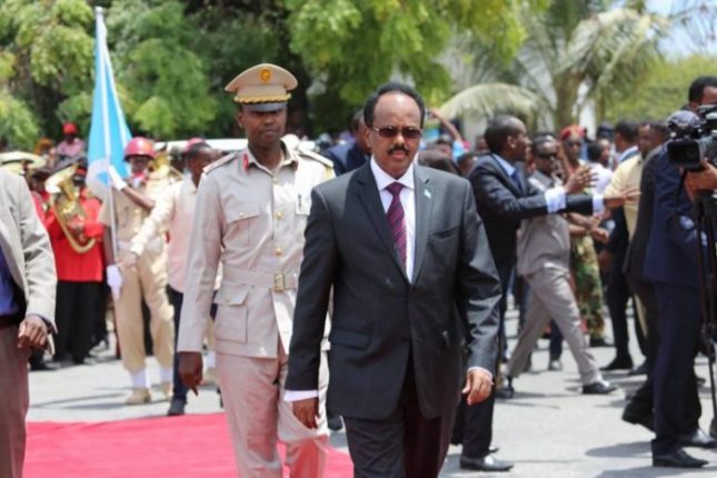 President Mohamed Abdullahi Farmajo Attends AU Summit in Addis Ababa ...