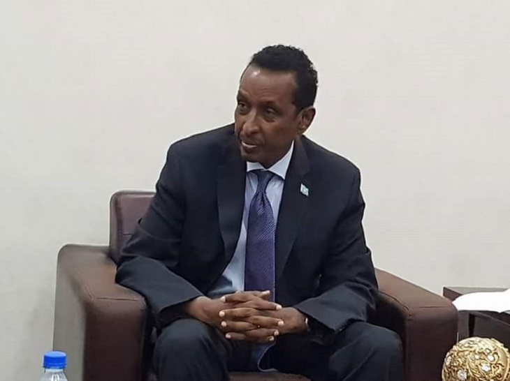 Ahmed Awad foring minister - Somali Times
