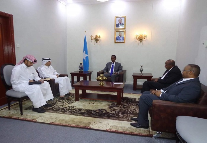 Somali foreign minister receives Qatar's Ambassador in Somalia - Somali ...
