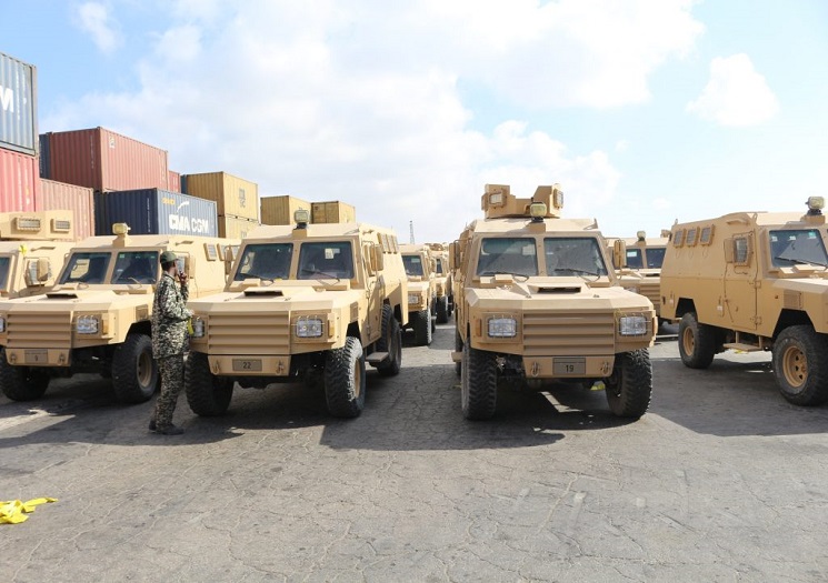 Qatar donates 68 armored vehicles to Somalia - Somali Times