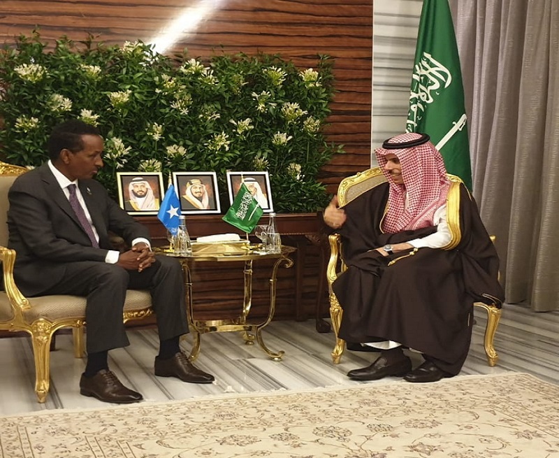 Somali Foreign Minister meets with Saudi counterpart - Somali Times