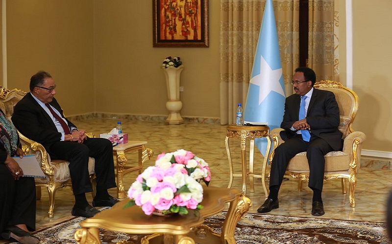 Somalia President meets World Bank Vice President - Somali Times
