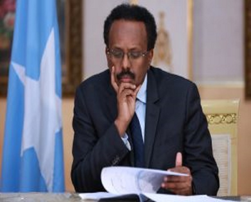 President Farmajo has asked parliamentarians to extend in office ...