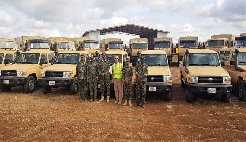 Britain donates military vehicles to the Somali government - Somali Times