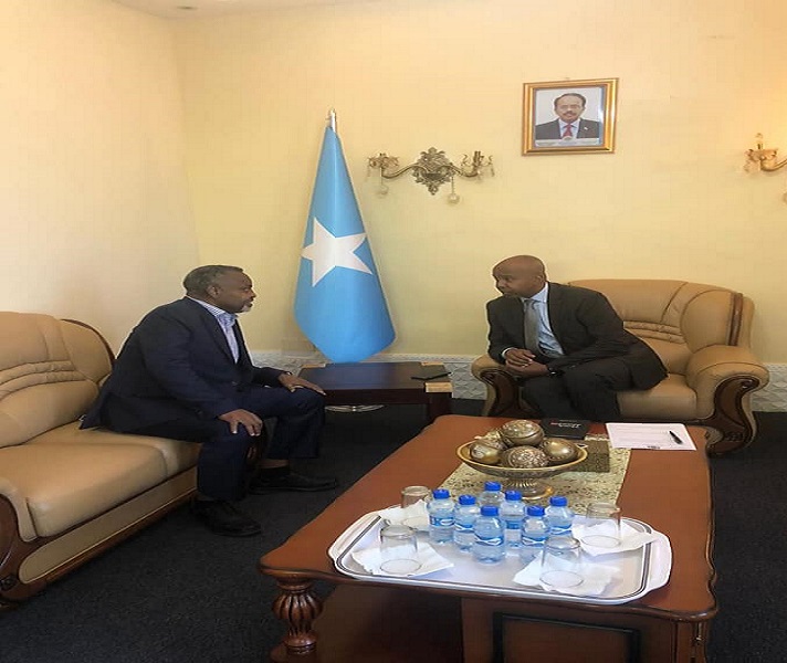 The Somali new Foreign Minister holds consultative meeting with Somali ...