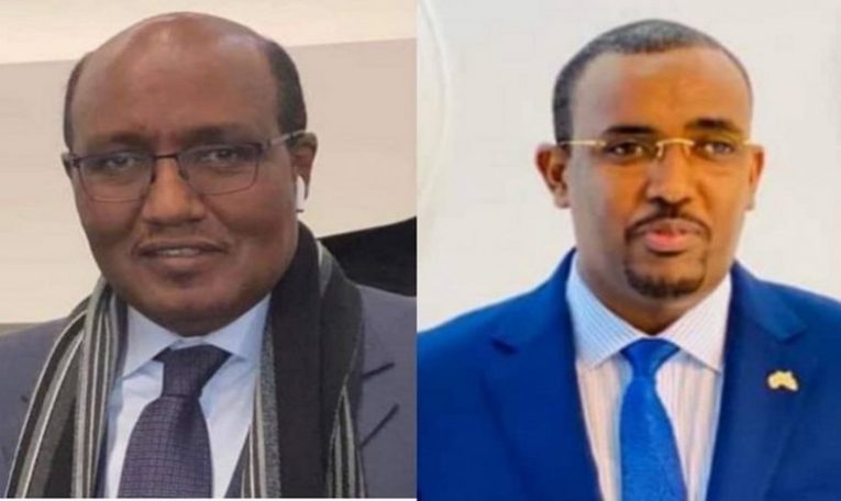 Cousins Minister Mohamoud Hayir Ibrahim and Captain Isse are the ...