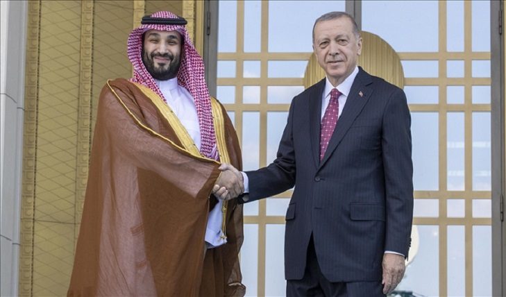 Turkish president welcomes Saudi crown prince with official ceremony ...
