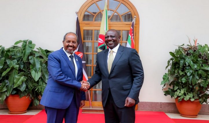 Presidents Hassan Sheikh, William Ruto held the first meeting discuss ...