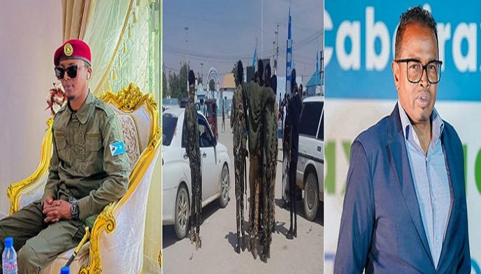 Well known Somali social media creator Captain Ayub's welcome to Garowe ...