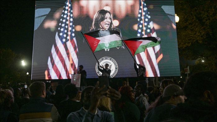 Harris faces Gaza protest during Ellipse speech - Somali Times
