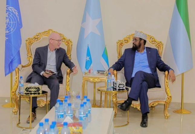 UN envoy to Somalia James Swan took action related to the dispute ...