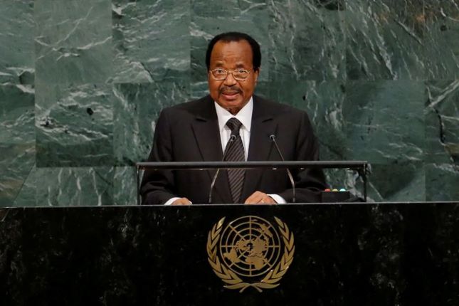 President Biya, the world's oldest African dictator is seeking an ...